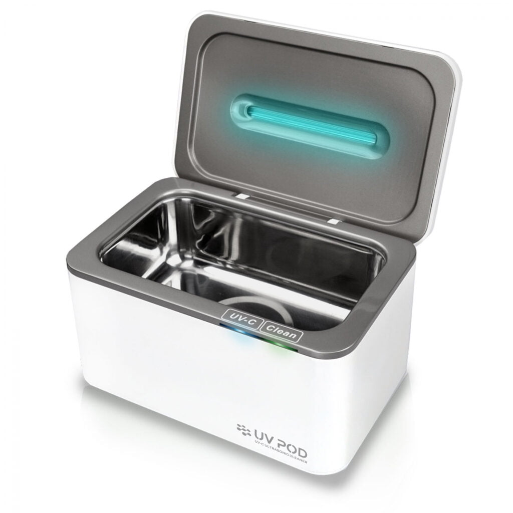 2-in-1 Professional Ultrasonic Cleaner & UV Light Sanitizer | UV POD Canada